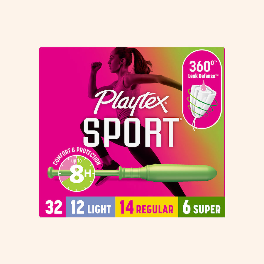 Playtex® Sport® Tampons, Multipack (Light/Regular/Super Absorbency ...